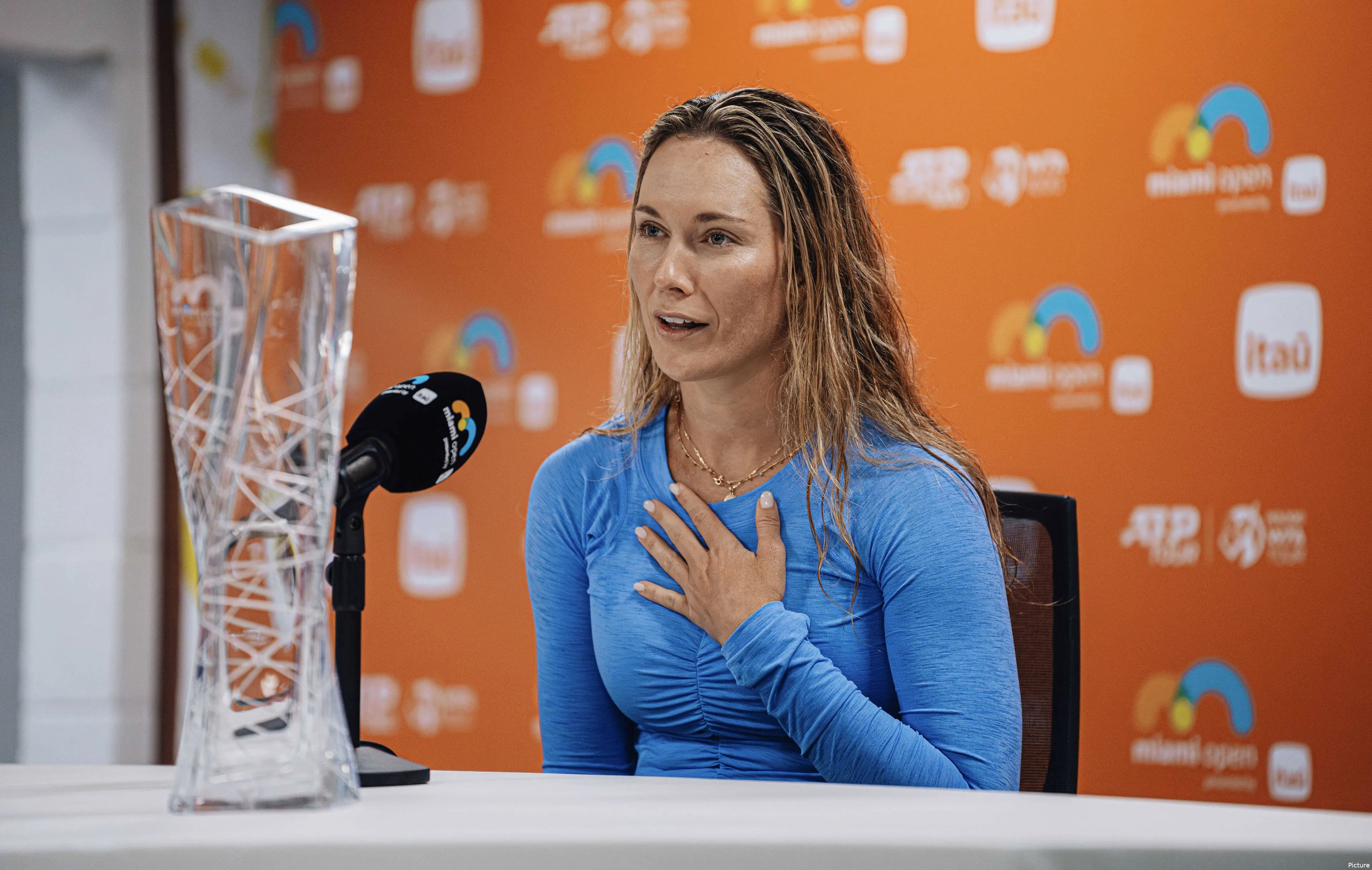 "He didn't know I was a tennis player": Danielle Collins met boyfriend Bryan by chance in coffee ...